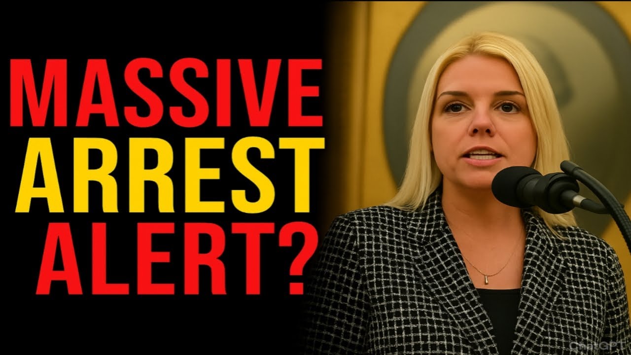 Alert: Pam Bondi Makes Massive Arrest — Could Mean 30 Years Behind Bars ...