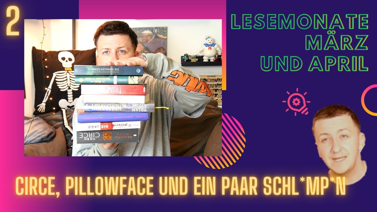 Heftig, aber gerne mehr! Lesemonat(e) März und April / LostBooks - YouTube