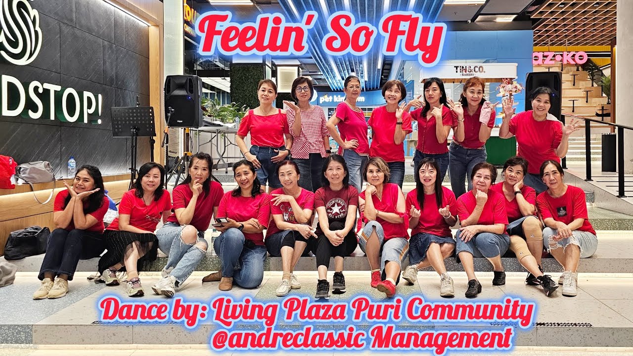 Feelin' So Fly Line Dance - YouTube