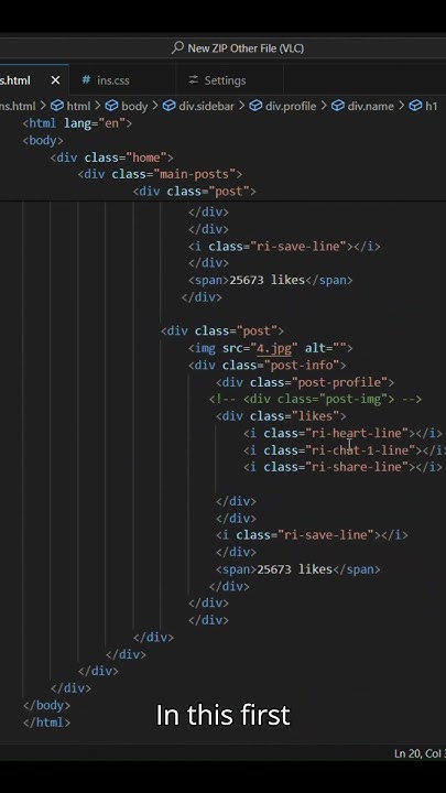 Build an Instagram Clone with HTML & CSS | Mr Coder #webdevelopment #education #coding # ...