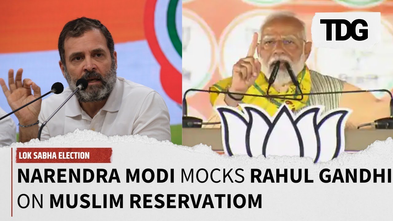 PM Narendra Modi Criticizes Rahul Gandhi Over Muslim Reservation ...