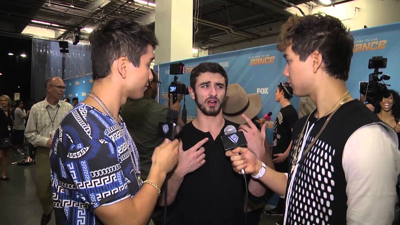 Ricky Ubeda Backstage at So You Think You Can Dance - YouTube