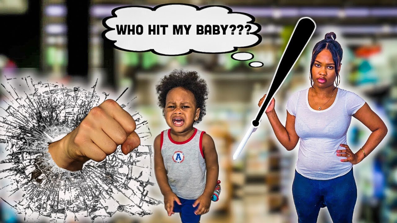 SOMEONE HIT THE BABY PRANK - YouTube