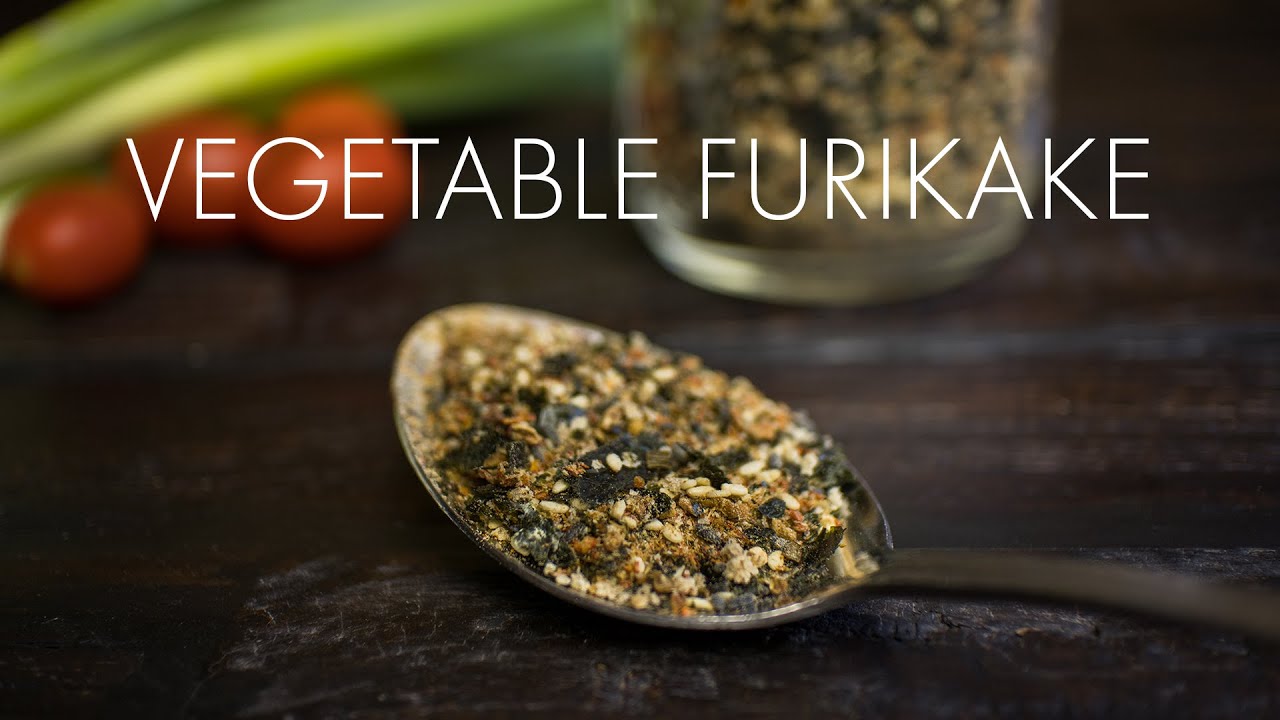 [ASMR Cooking] How to make Vegetable Furikake ふりかけ (Japanese rice ...