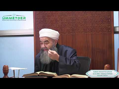 Cübbeli Ahmed Hocaefendi /  14.11.2021 Sakarya Sohbeti ( ÜMMETDER )