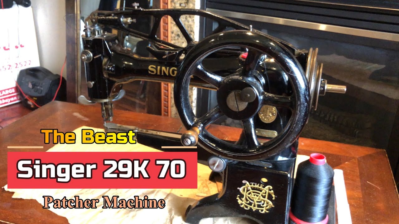 Singer 29K70 Patcher - YouTube
