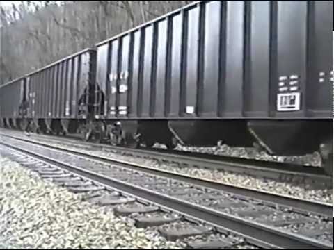 CSX Trains February 1992 - YouTube
