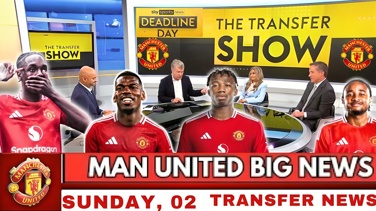 🔴BREAKING MAN UTD TRANSFER NEWS&UPDATES THIS MORNING NEWLY CONFIRMED # ...