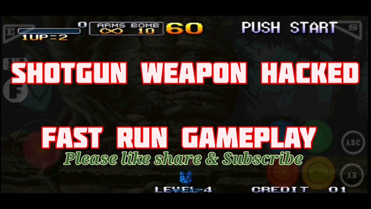Metalslug 1 || Shotgun Weapon Hacked || Fast Gameplay || Lonely Wolf Gaming || - YouTube