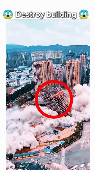 Destroy building 😱 ! #shorts - YouTube