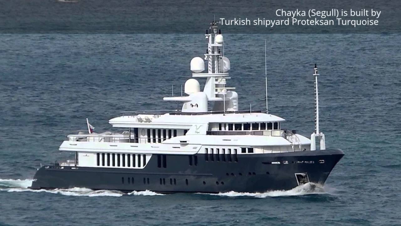 Russian Federation Presidential Yacht Chayka (Seagull) - YouTube