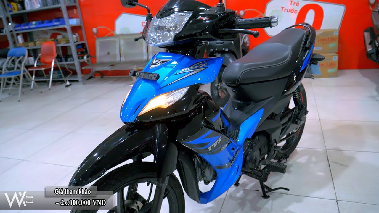 TVS Rockz 125i | Xe côn tay giá 2x triệu Walkaround - YouTube