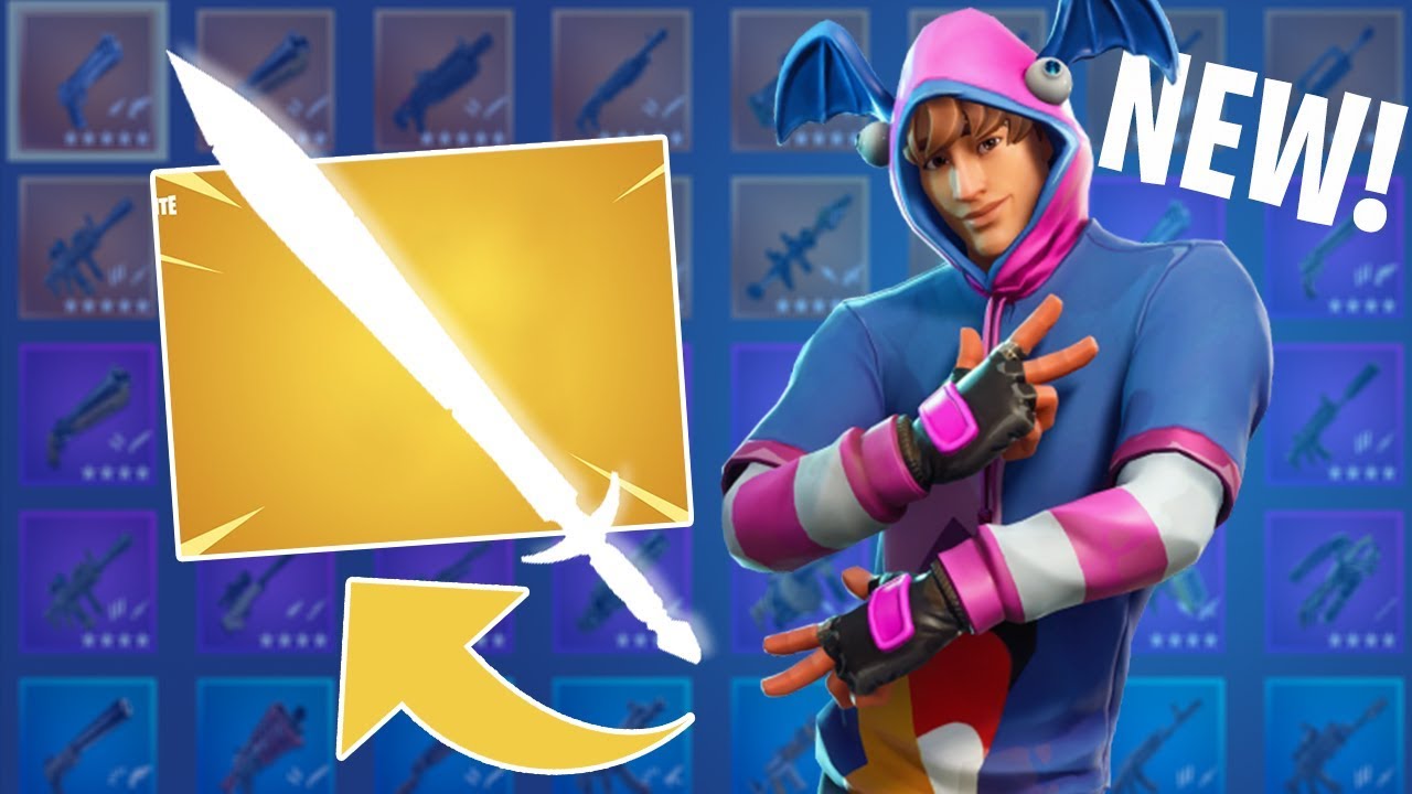 The *BRAND NEW* Fortnite SWORD Is Here! - YouTube