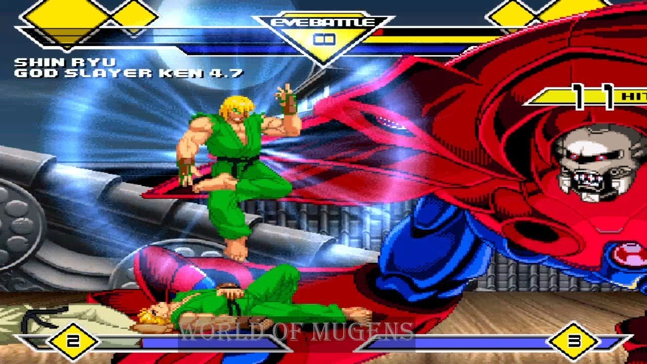 [Street Fighter Mugen] SHinRyu & God Ken - YouTube