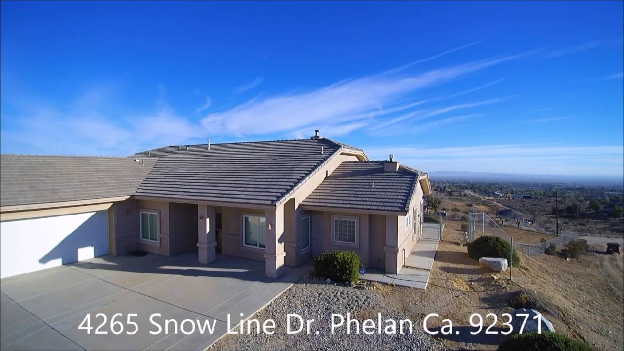 4265 Snow Line Dr. Phelan CA. 92371 - YouTube