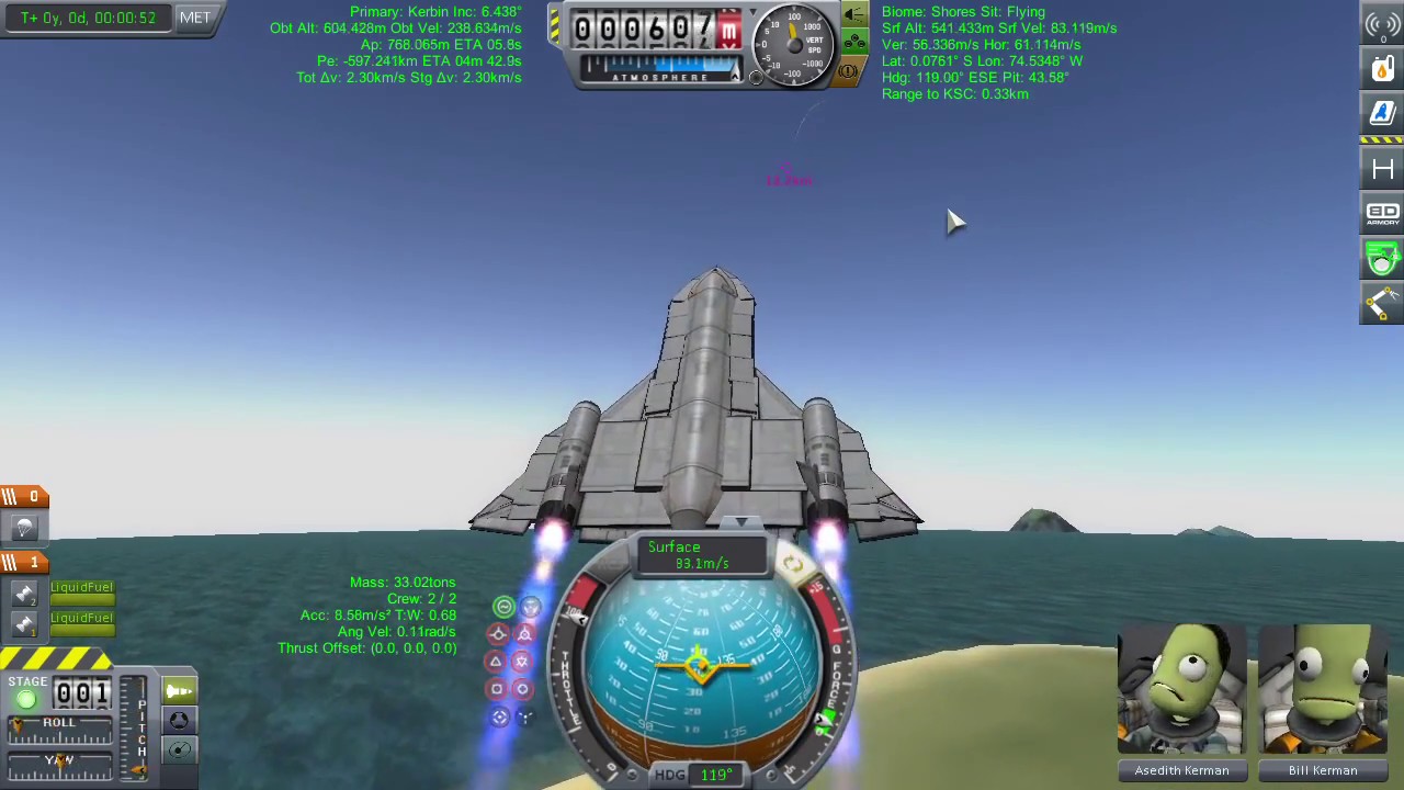 KSP Tutorial Launching Long range cruise missiles (From North Kerbin ...