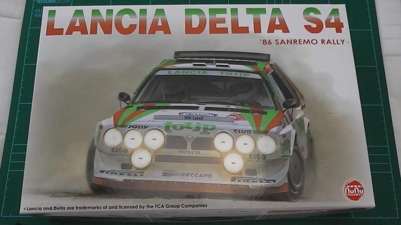 Nunu Lancia Delta S4. Rebranded Beemax that isn't as good. Modelling ...