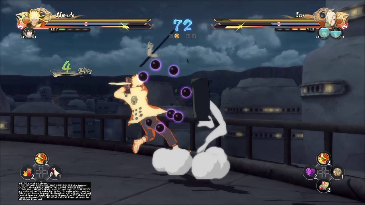 NARUTO SHIPPUDEN™: naruto y sasuke vs kanguro - YouTube