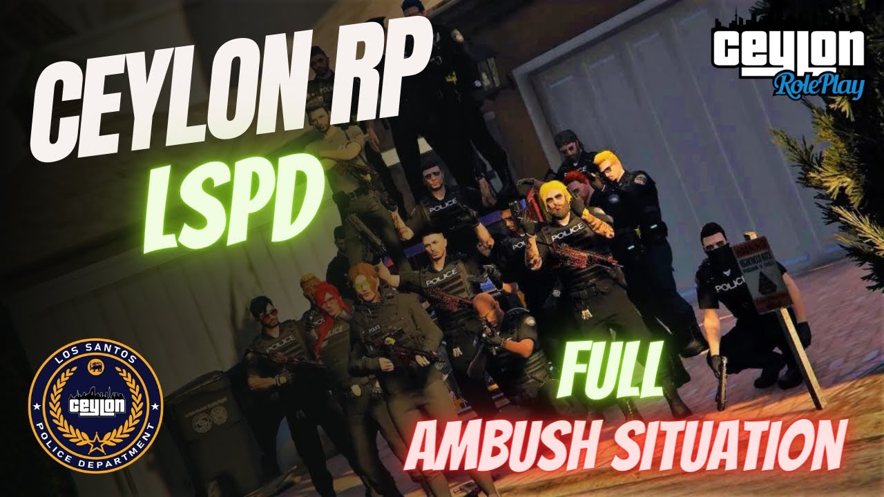 මෙන්න තවත් Ground ඇම්බුම් ප්‍රතිඵලයක් |LSPD💙 🔥Ambush Situation ...