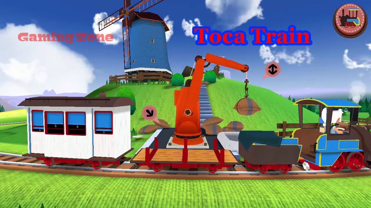 Toca Train - Fun Game For Kids - YouTube
