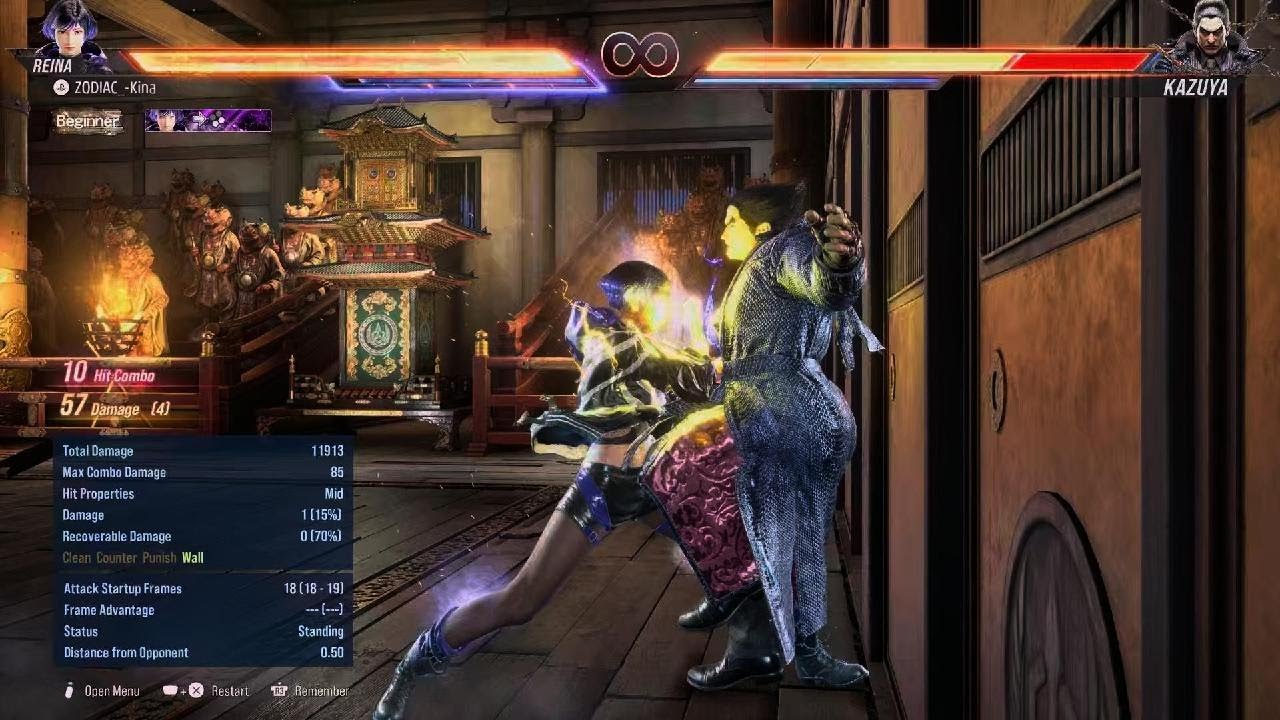 First big combo with Reina - YouTube