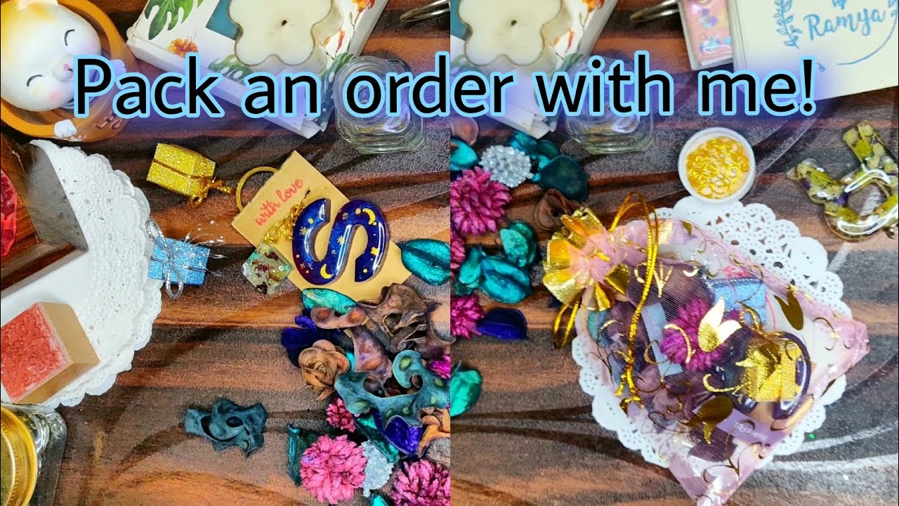 PACK AN ORDER WITH ME! - YouTube