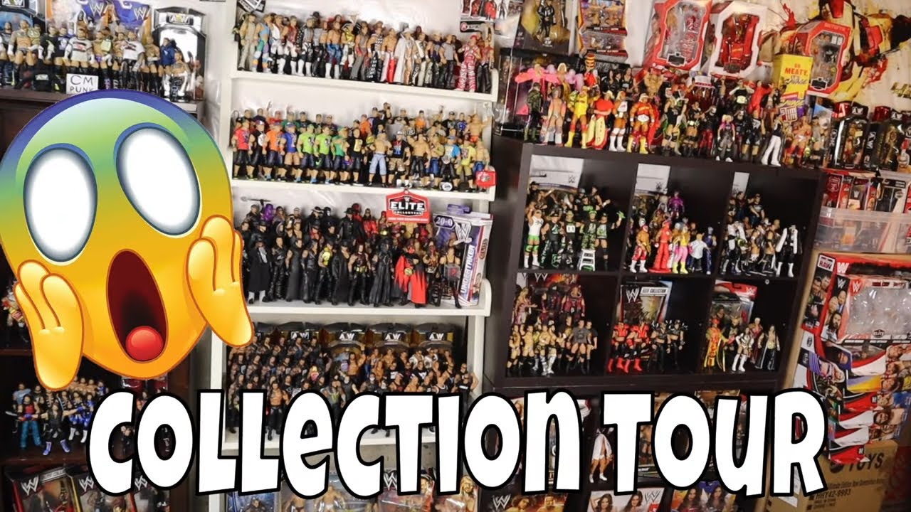 WWE Action Figure Shelf Tour 2023 - YouTube