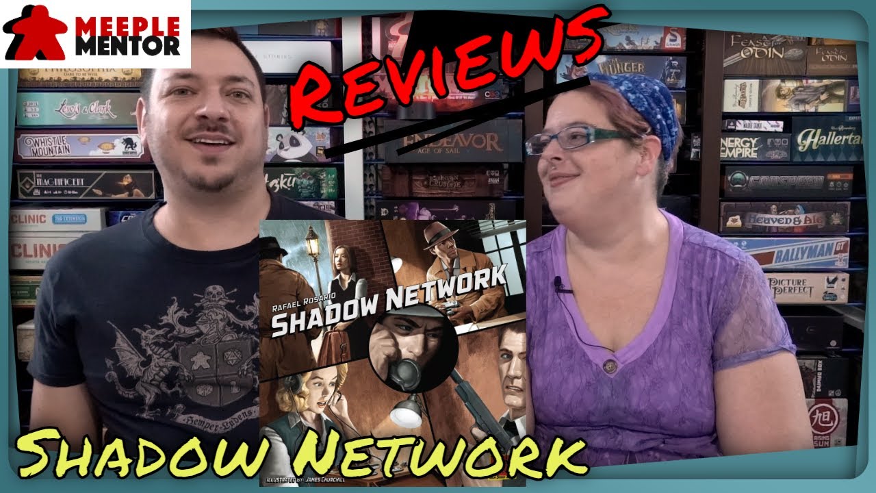 Meeple Mentor Reviews Shadow Network - YouTube