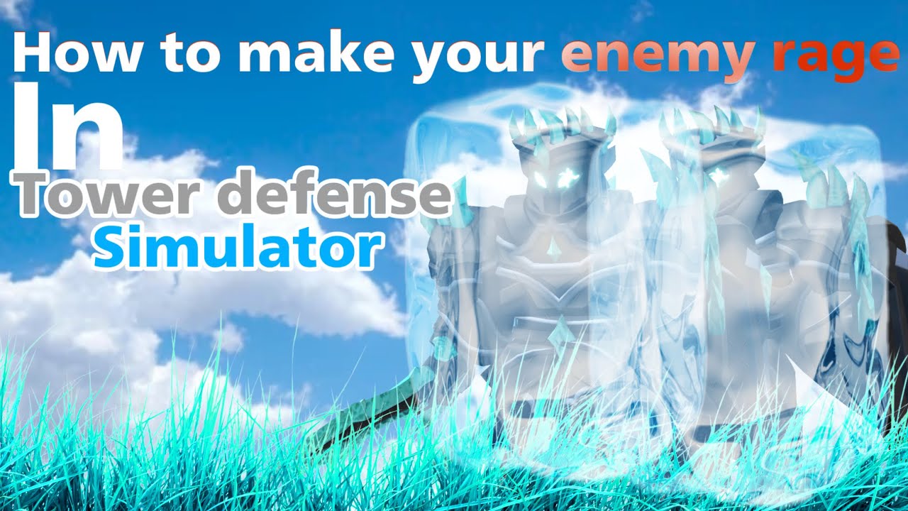 Tower Defense Simulator | How to make your enemy rage in TDS - YouTube