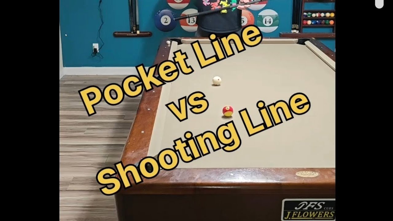 Pocket Line vs Shooting Line - YouTube