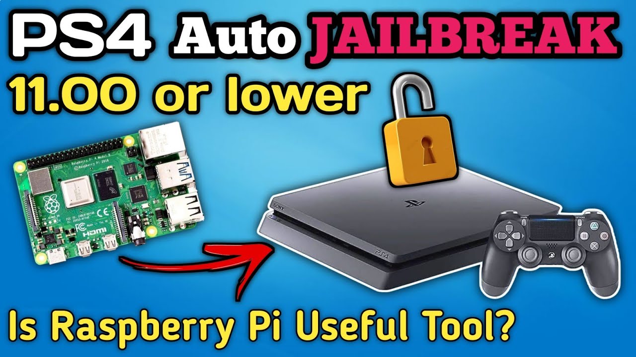 PS4 11.00 or Lower Auto Jailbreak without PC or Laptop ! Using ...