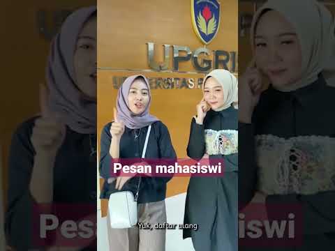 Pesan mahasiswi Cantik UPGRIS