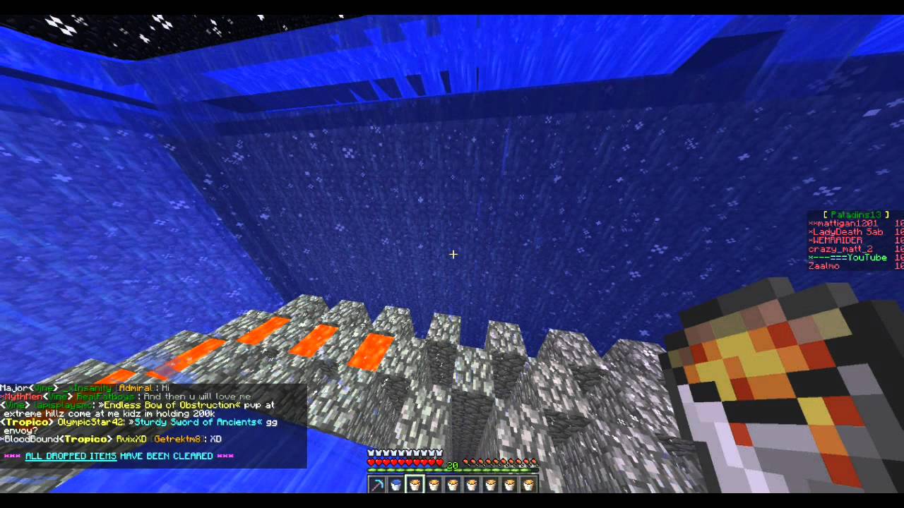 Building More Regeneration Walls and Commentary -CosmicPvP Factions ...