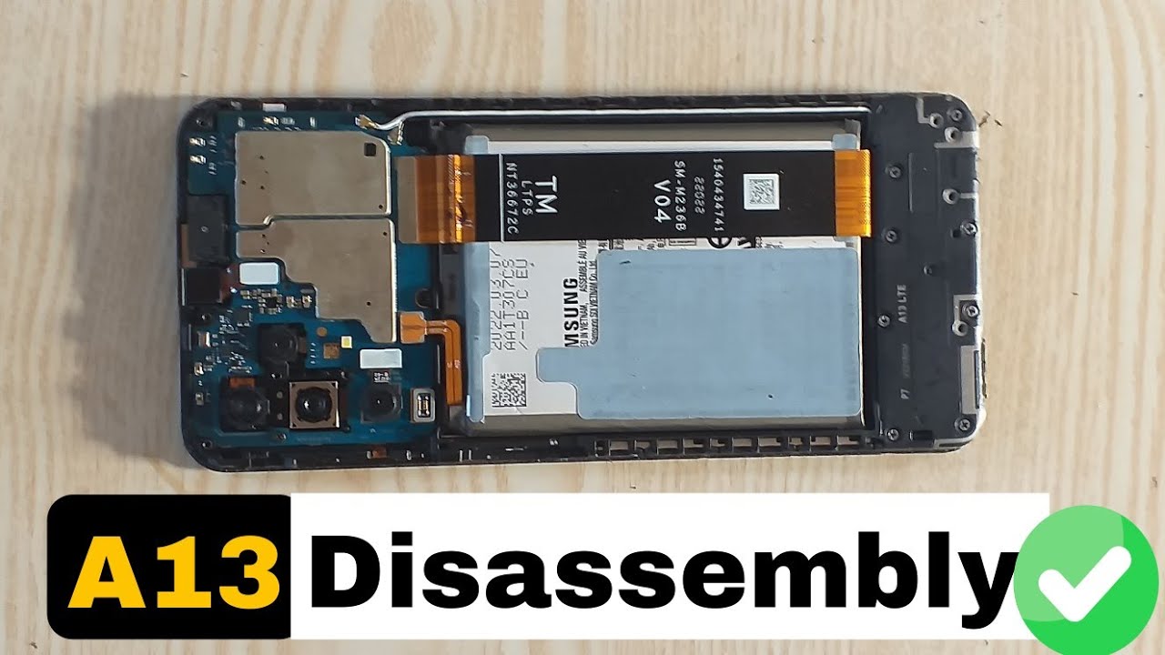 Samsung Galaxy A13 Disassembly |a13 Teardown | Repair Video Review ...