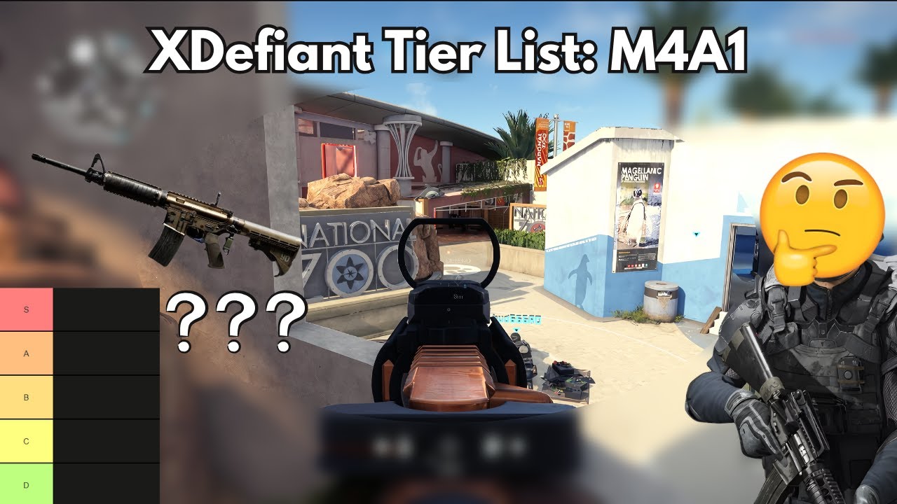THE DEFINITIVE XDEFIANT TIER LIST (M4A1) - YouTube