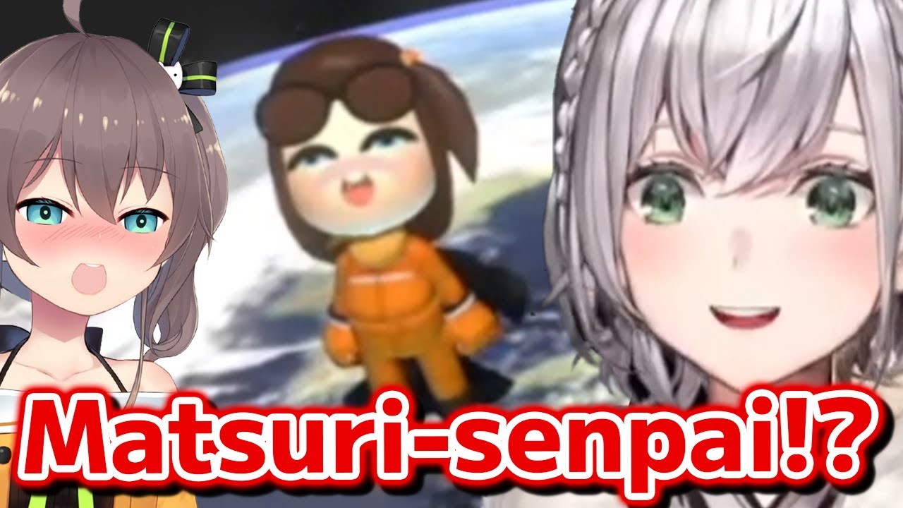 Noel finds a character that looks exactly like Ahegao Matsuri [Hololive ...