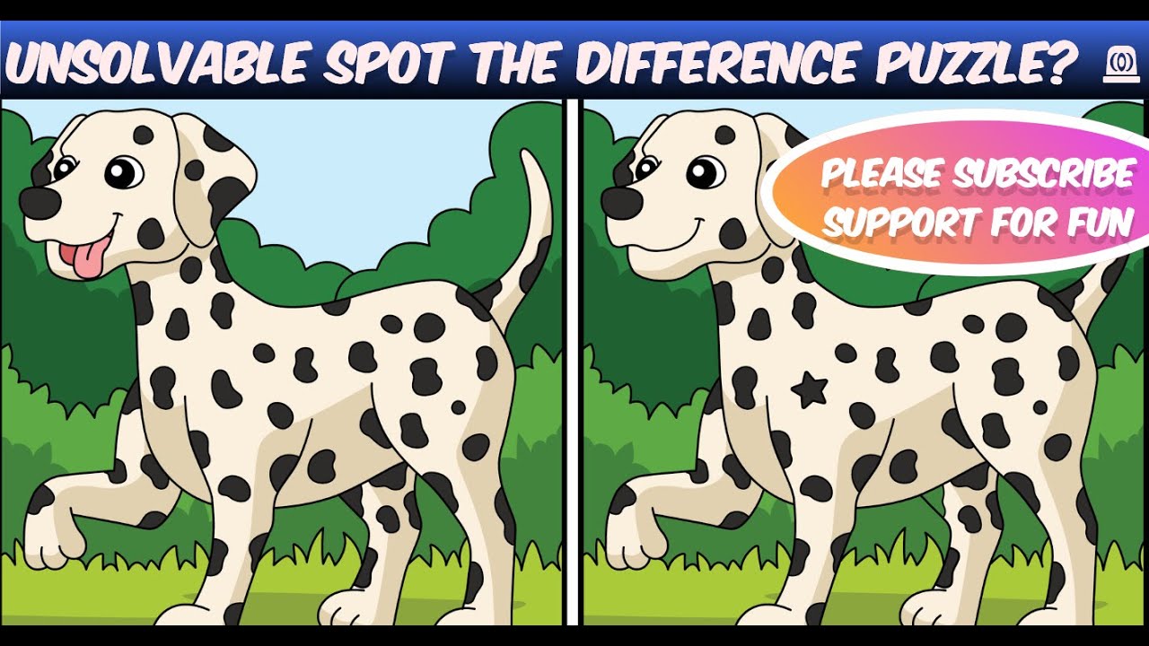 "Unsolvable Spot the Difference Puzzle? 🚨 | Think You Can Crack It ...