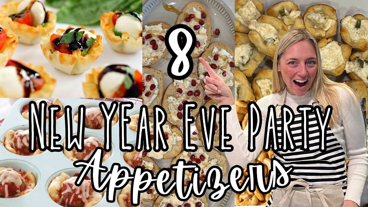 8 Easy and Delicious New Years Eve Party Appetizers - YouTube