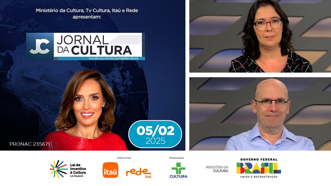 JORNAL DA CULTURA | 05/02/2025 - YouTube