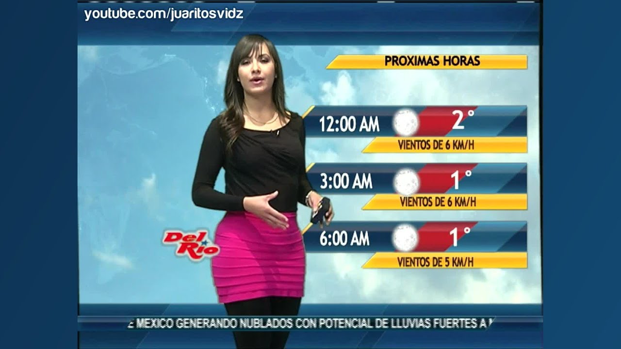 Gaby Luna 25 de Noviembre 2013 Chica del Clima Televisa Juárez - YouTube