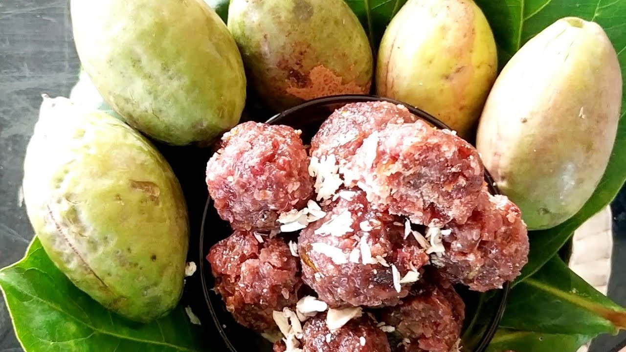Vadhaam Fruit Laddu/Indian badam Fruit Recipe - YouTube