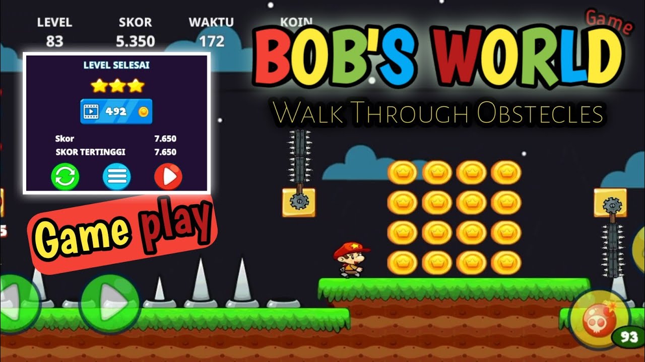 Bob's World Game Level 83 | Gameplay Walkthrough - YouTube