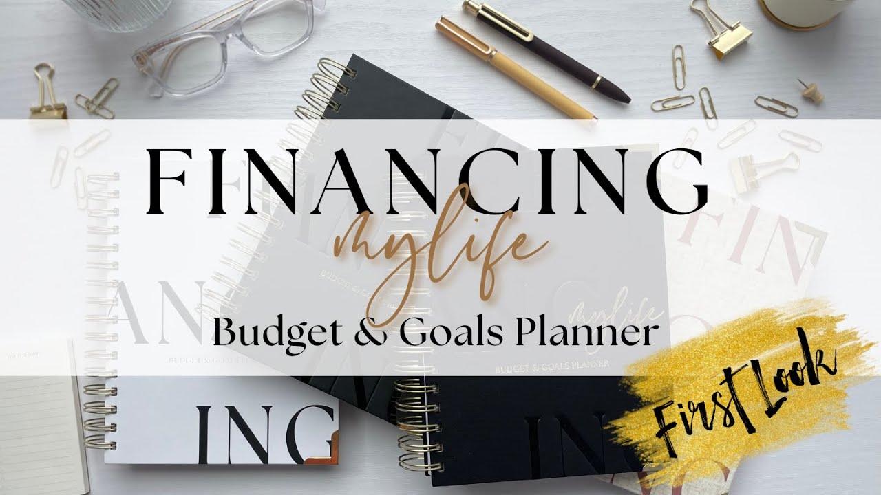 How I Organize My Life With This Financial Planner! | First Look - YouTube