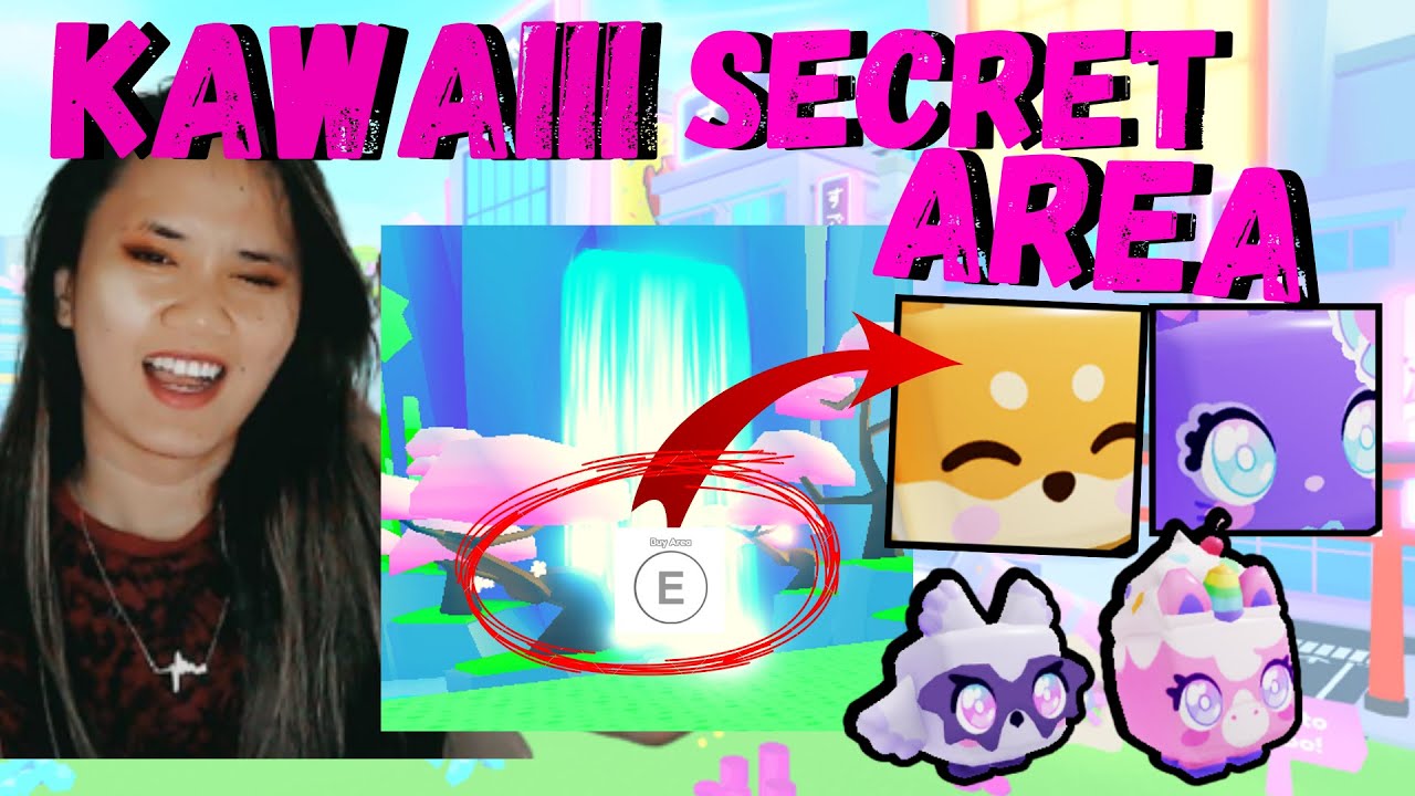 SECRET AREA in KAWAIII WORLD in Pet Simulator X - Roblox - YouTube