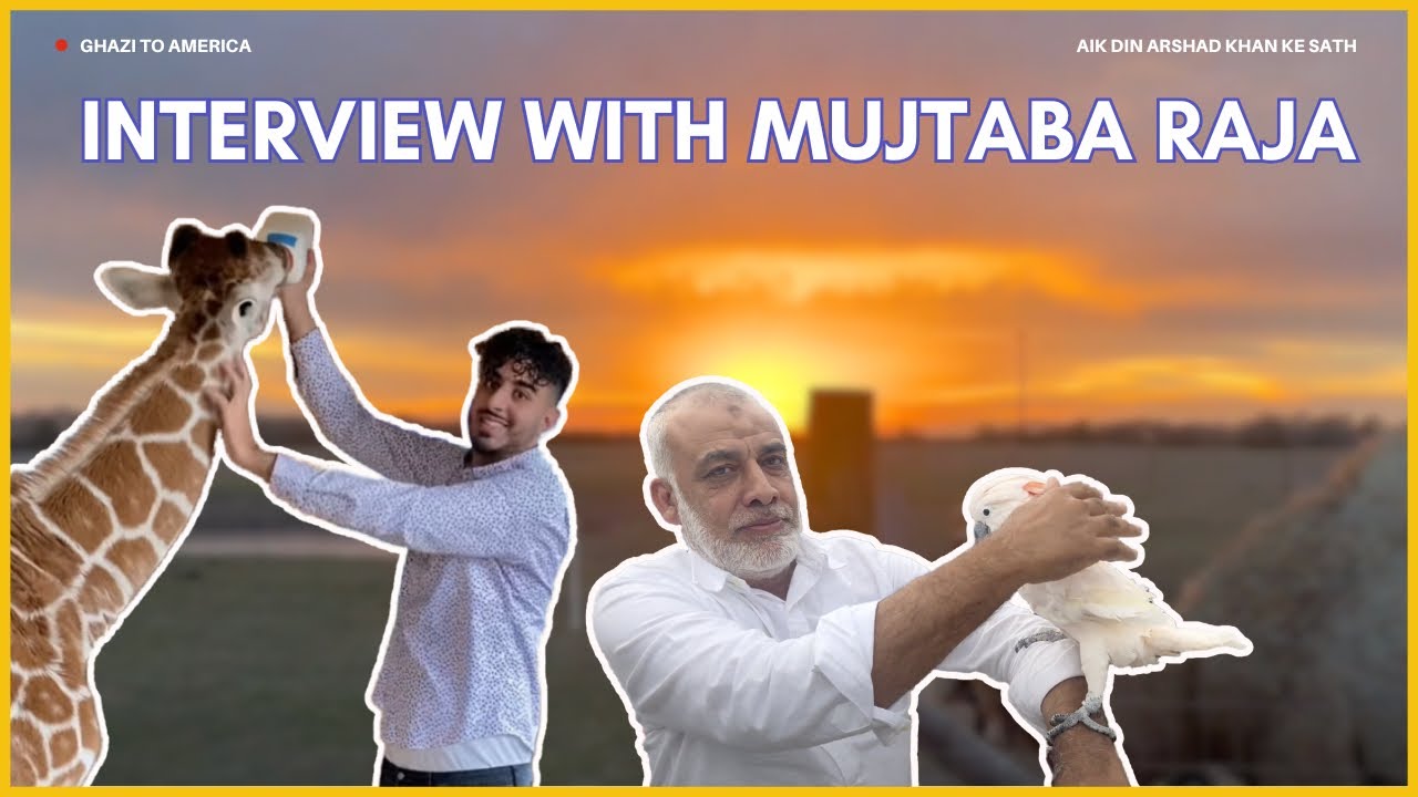Interview with Raja Mujtaba, Director of Zoological Facilities USA 🇺🇸 - YouTube