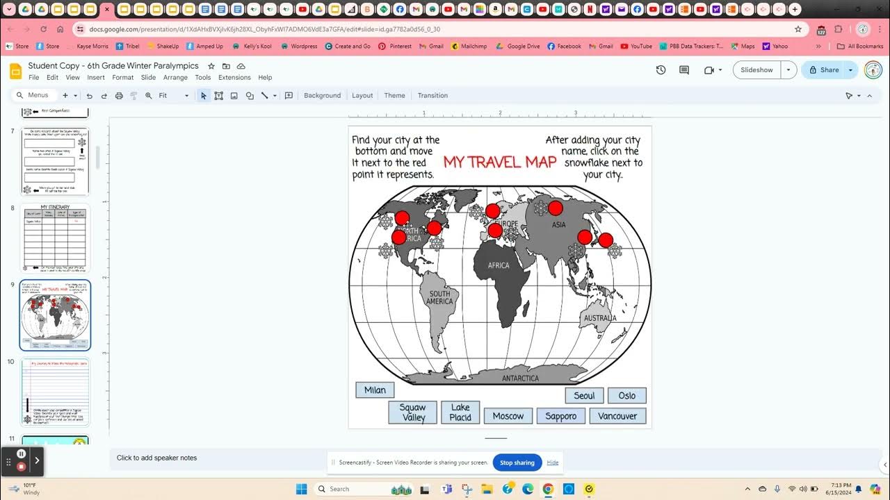 6th Grade PBL Math Review Project - Winter Paralympics-Themed - YouTube