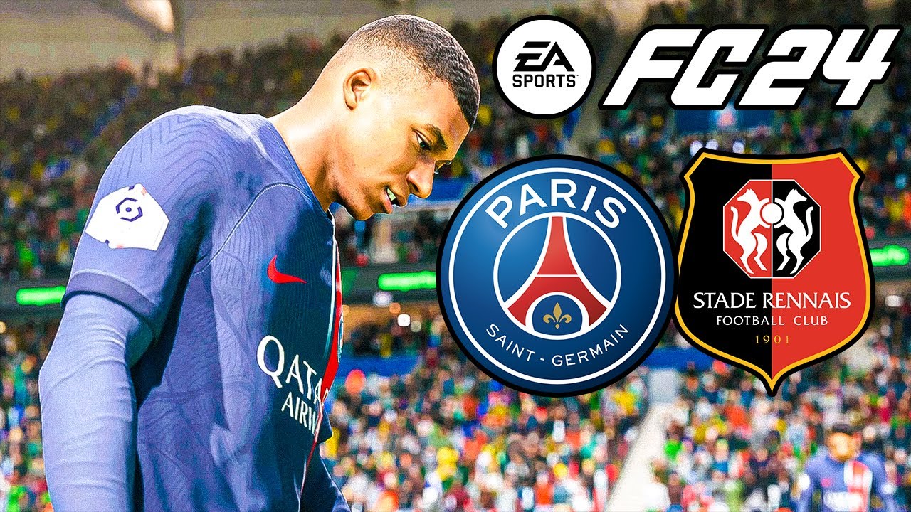 EA FC 24 PSG vs Rennes | Ligue 1 | Difficulté Ultime - YouTube