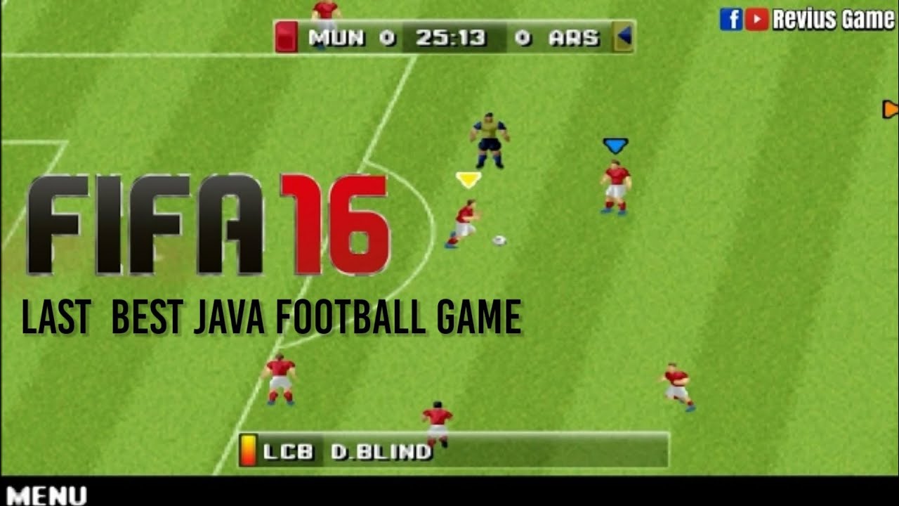 FIFA 2016 Java J2ME Loader Android - YouTube