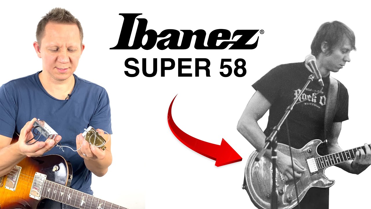 PRS 594 Pickup Upgrade Ibanez Super 58 - YouTube