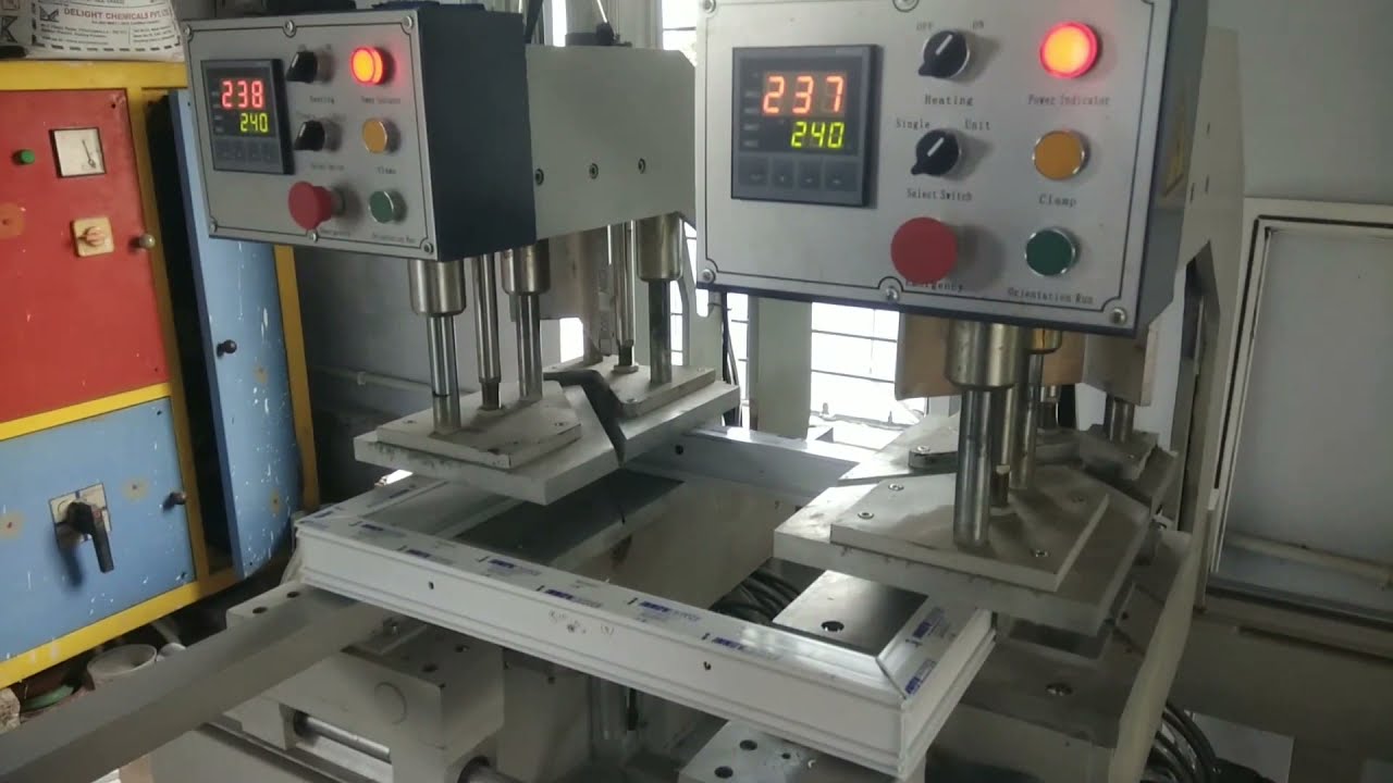 Upvc Windows Manufacturing Process | Upvc Welding Machine | How to make ...